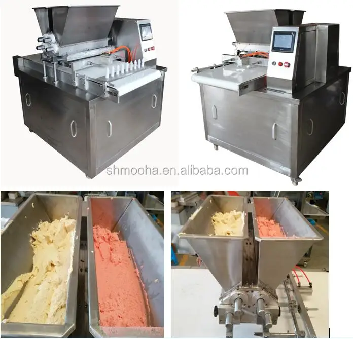 Automatic Plc Cookie Depositor Machine Industrial Biscuit Snack Machine ...