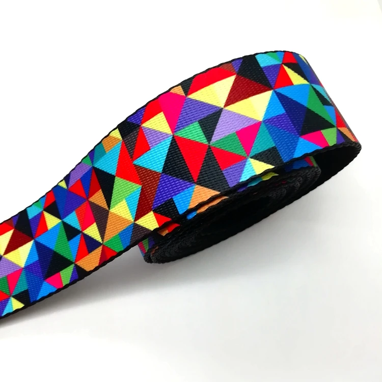 Custom Printed Webbing - Sustainable Polyester Tape