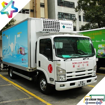 Coldking 4.8m Ice Cream Truck Body With Kooltube Eutectic Refrigeration ...