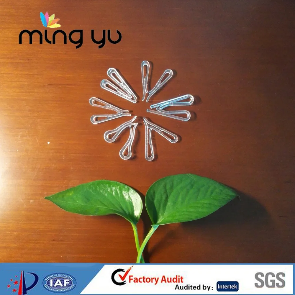 Professional Plastic Locking Clip Strips for Garment Accessories