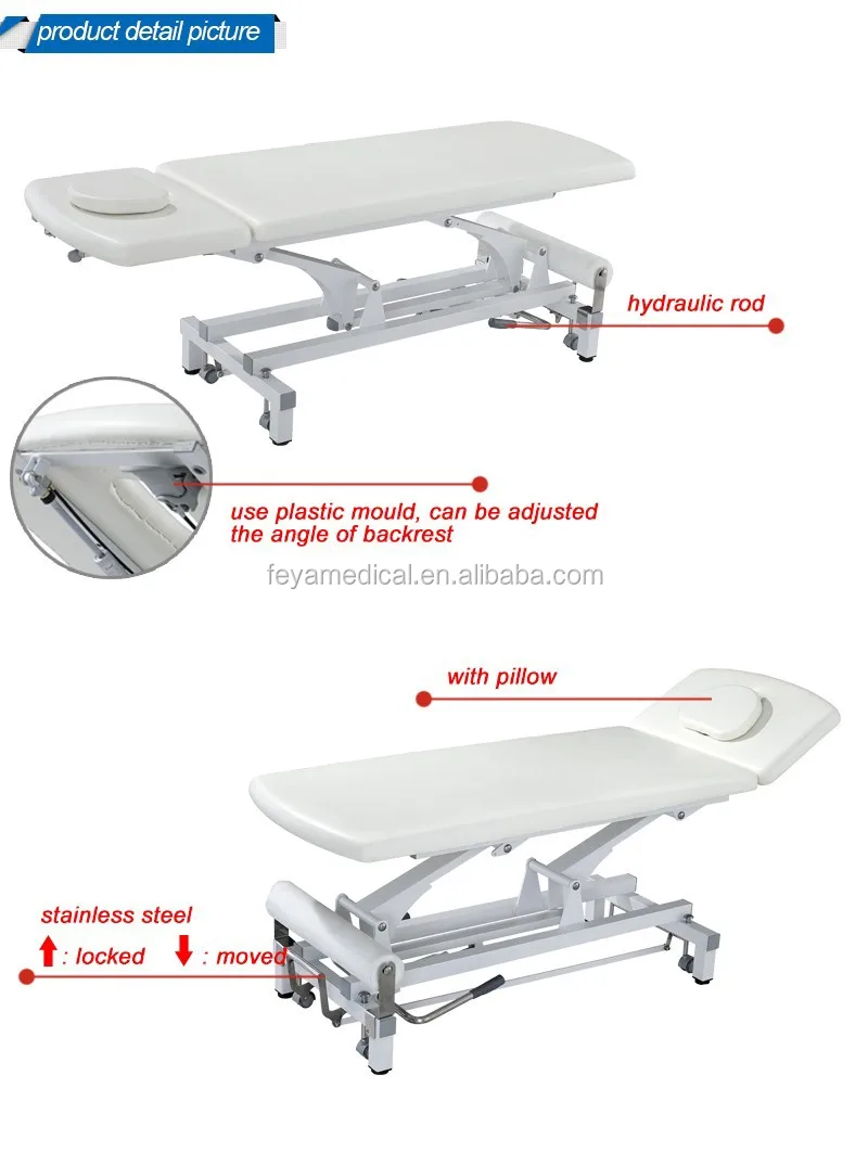 Fy-h508 Hydraulic Massage Bed Salon Furniture Facial Bed Factory Price ...