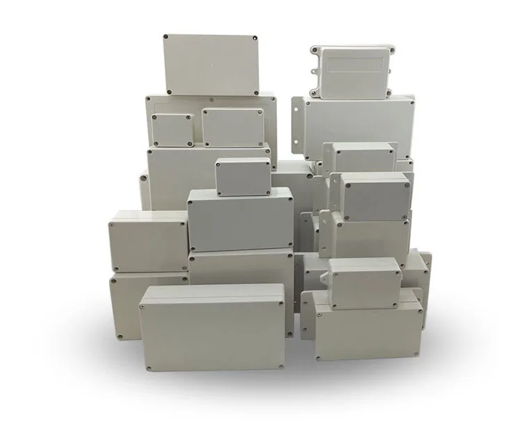 115*85*35 Mm Metal Screw Pc Clear Lid Plastic Box Electronic Project ...