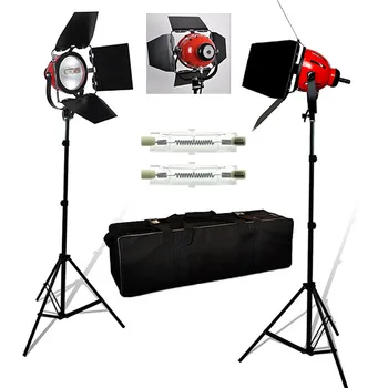 3 X Tungsten Redhead 800w Lighting Kit - Soft Bag Photo Booth Studio ...
