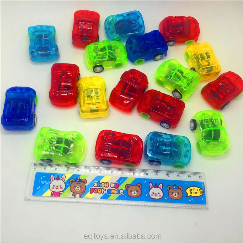 Mini Transparent Pull Back Toy Car Model Car Toys For Children Kids ...