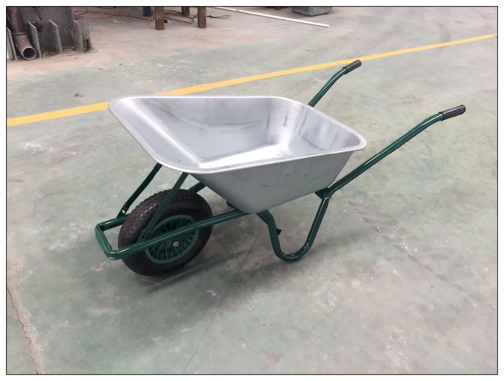 China Construction Industrial Stainless Steel Wheelbarrow Wb6414t - Buy ...