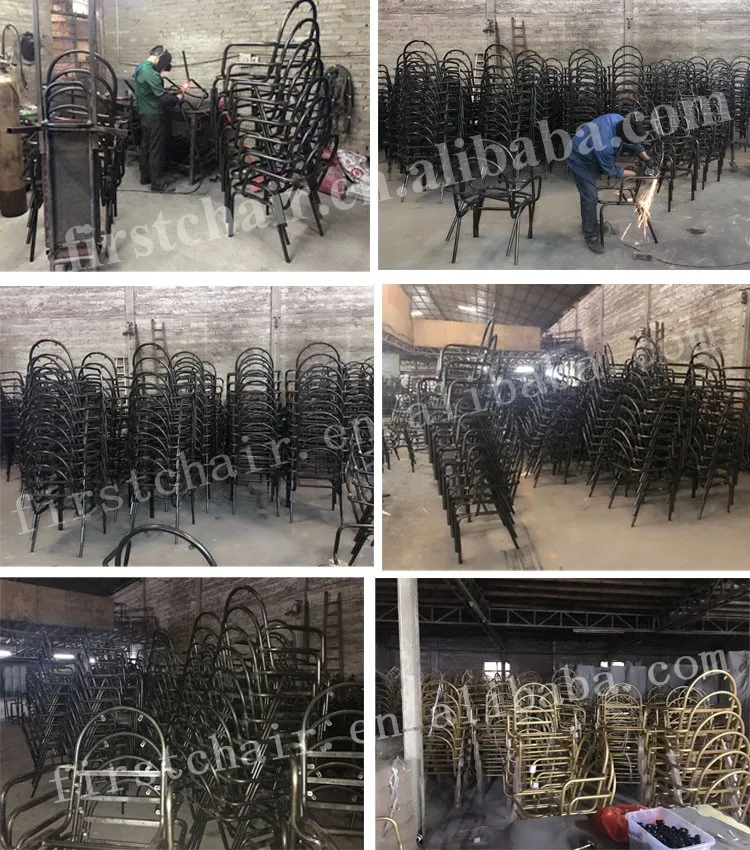 Stackable Metal Islamic Prayer Chair for Muslim Church