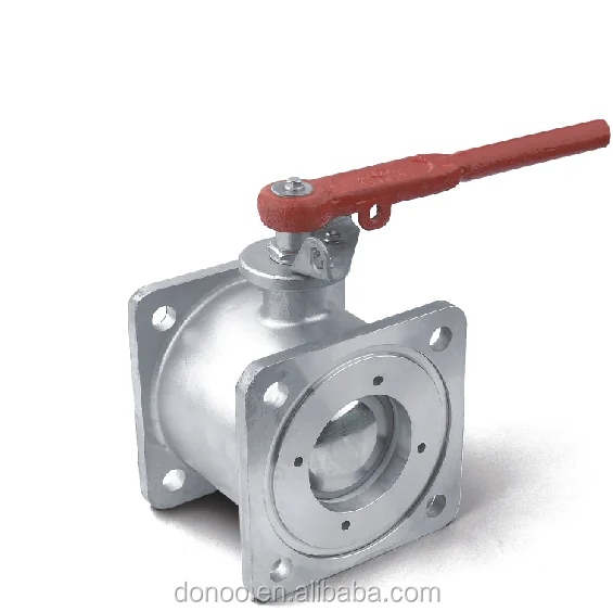 Tanker Truck Aluminum Square Flanged Ball Valve - DONOO