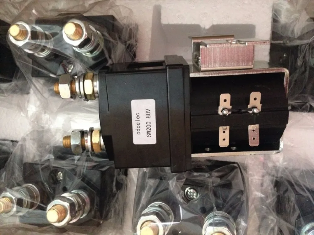 ODOELEC DC Contactor SW200 - 48VDC 400A for Electric Forklifts