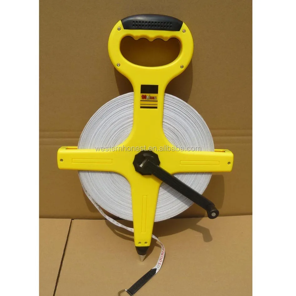 20m 30m 50m 100m Fiberglass Measure Tape Abs Cover Waterproof Measuring ...