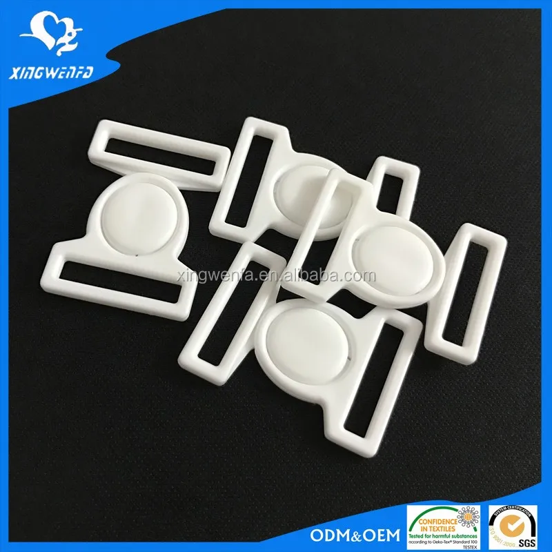 Good Quality Plastic Nylon16mm Bra Front Closure Plastic Clasp - Buy ...