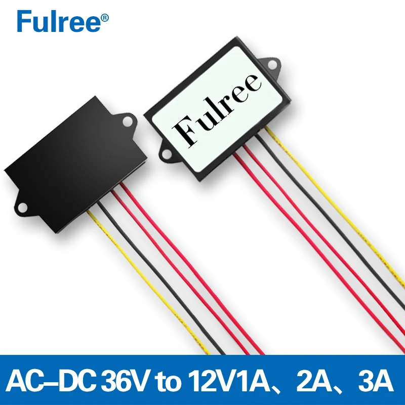 Fulree 36vac 24vac to 12vdc Converter - Efficient Power Supply