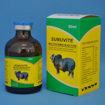 Hot Sale Veterinary Multivitamin Injection Cattle Calcium Supplement ...