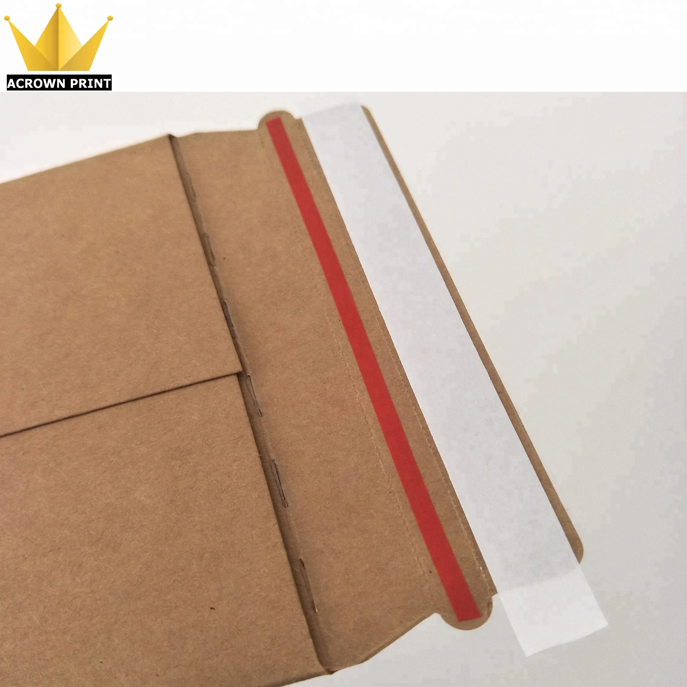 Peel And Seal Gusset Rigid Kraft Paper Cardboard Photo Mailer Envelopes ...