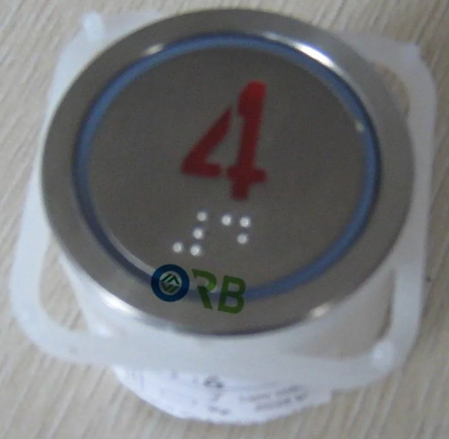 Golden Elevator Push Button - Modern & Durable Elevator Parts