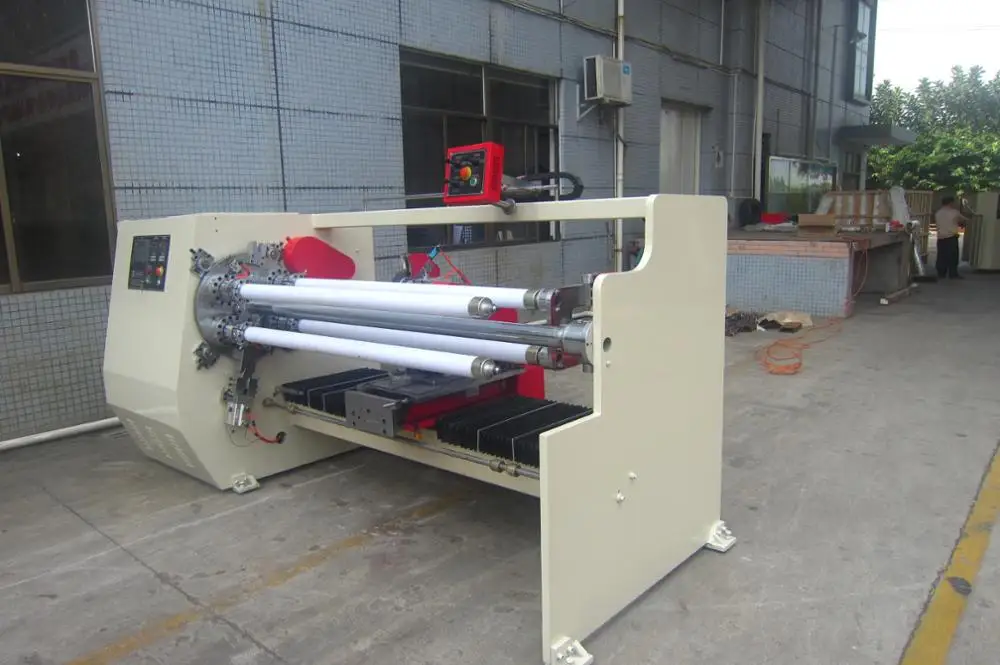 Full Automatic and Multifunction Roll Cutting Machine with Four Shafts ...