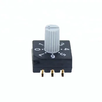 8 10 16 Position Bcd Code Smd Rotary Binary Switches - Buy Rotary Binary Switches,Smd Rotary ...