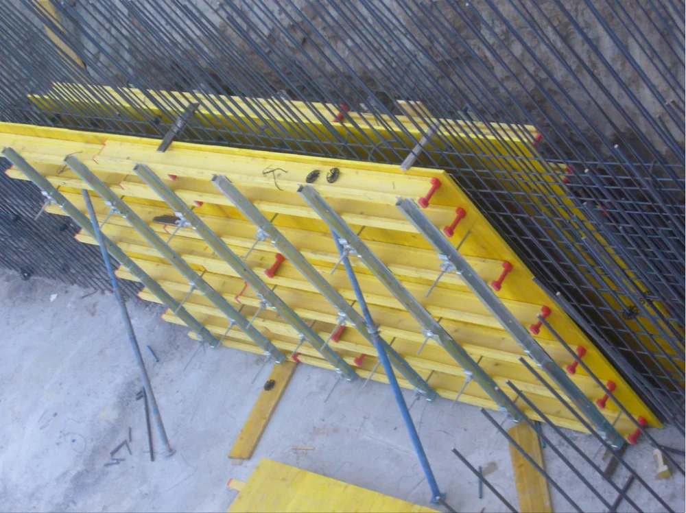 21mm 27mm 3 Ply Yellow Panel / Formwork Doka Like Panel/ Formwork Board ...