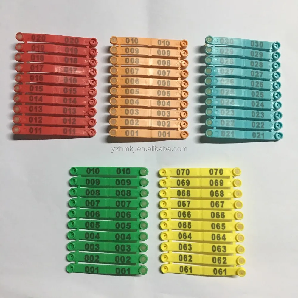 Connected Rabbit Ear Tag Hme3505c Sheep Ear Tag Poultry Wing Tag - Buy ...