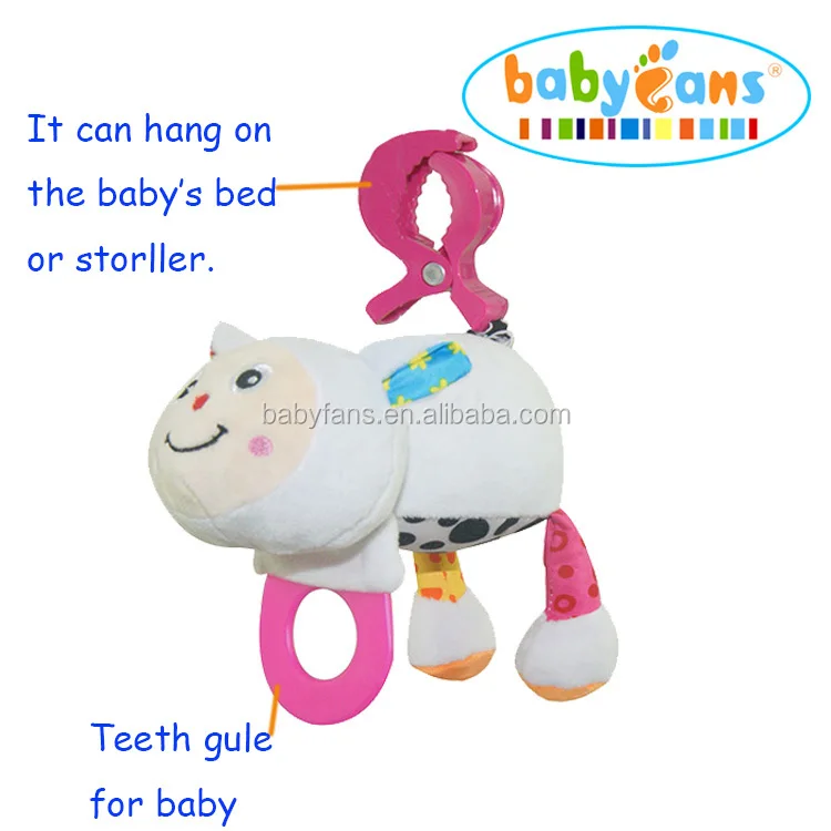 Baby Toddlers Activity Toys Plush Sheep Stuffed Animal Vibrate And ...