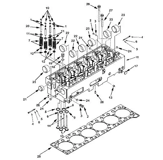 康明斯X15发动机的高质量更换喷油器套筒和环形密封3412352 3678536| Alibaba.com