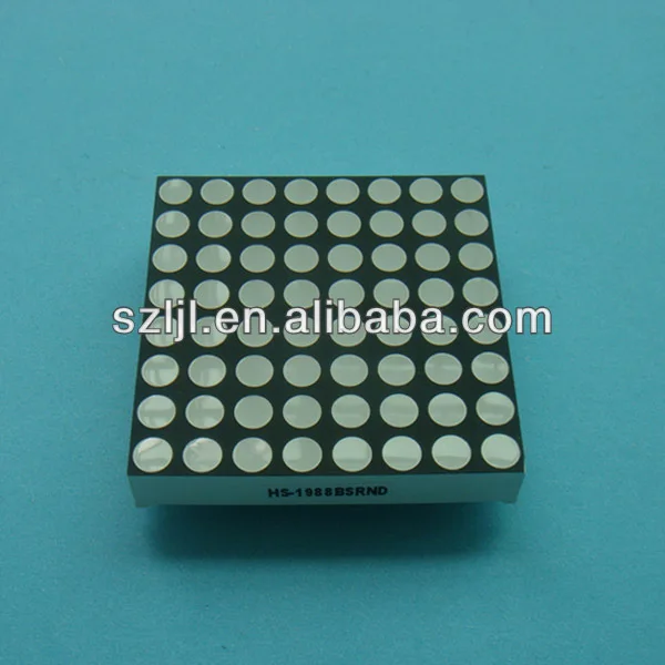 Red/green/blue/white 8x8 Led Square Dot Matrix - Buy Led Square Dot ...