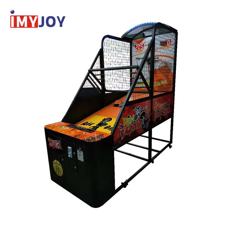 Indoor Arcade Hoops Cabinet Shooting Basketball Game+basketball Arcade ...