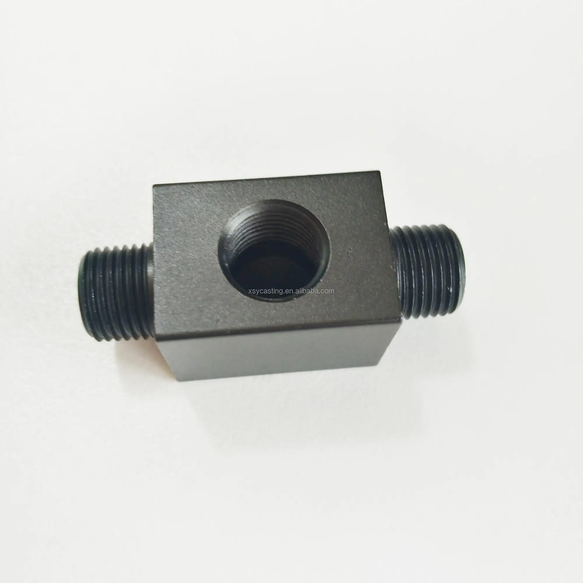 CNC Lathe Pneumatic Air Flow Aluminum Manifold Block Splitter