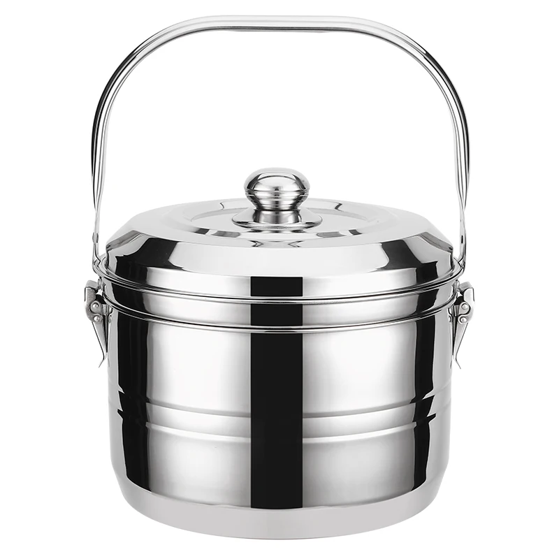 Large Cooking Pots Magic Thermal Cooker Stainless Steel Thermos Thermal ...