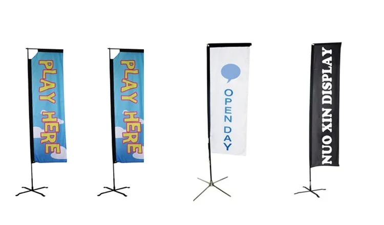 Custom Printed Advertising Rectangle Beach Flag For Restaurant - Buy ...