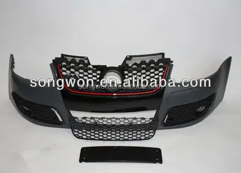Car Accessories For Vw Golf 5 Gti Front Bumper Grille - Buy Abs ...