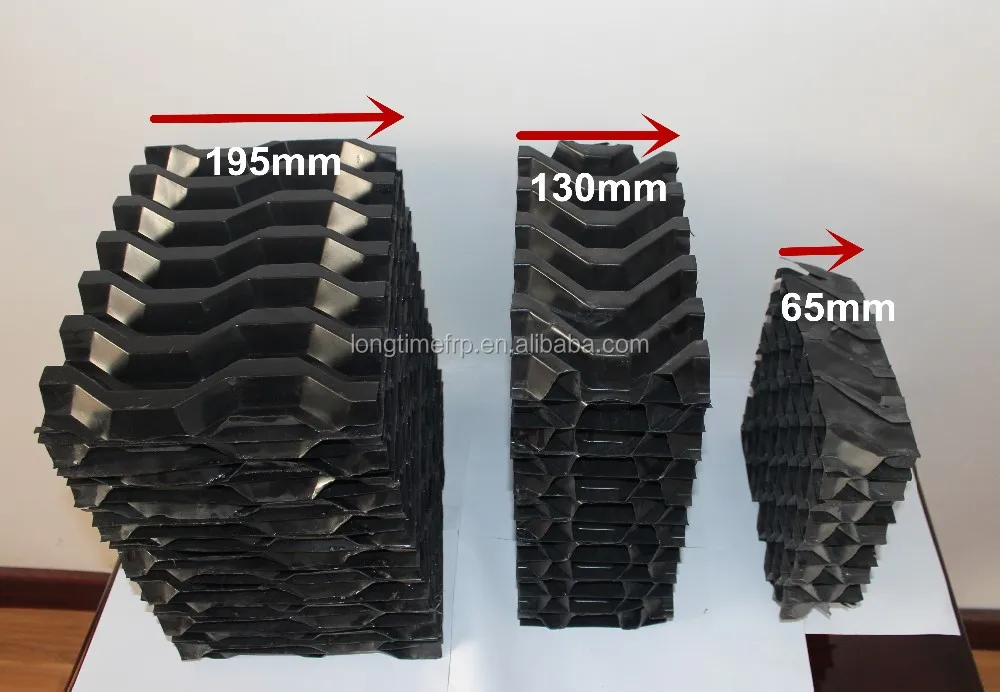 125mm Cooling Tower Air Inlet Louver/height 20mm Pvc Air Inlet Louver ...
