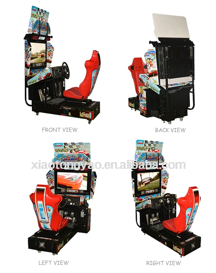 Popular Game Center Video Simulator Arcade Adult Car Racing Game Machine