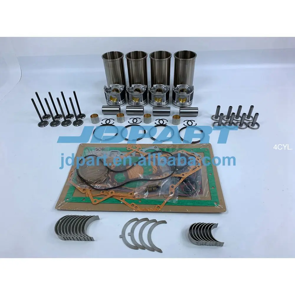 4HF1 Rebuild Overhaul Repair Kit With Valves Engine Bearings Cylinder ...