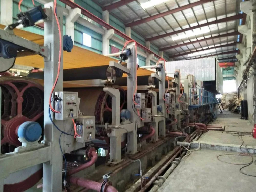 40tpd 2400mm Cylinder Mould Type Testliner Paper Making Machine Also ...