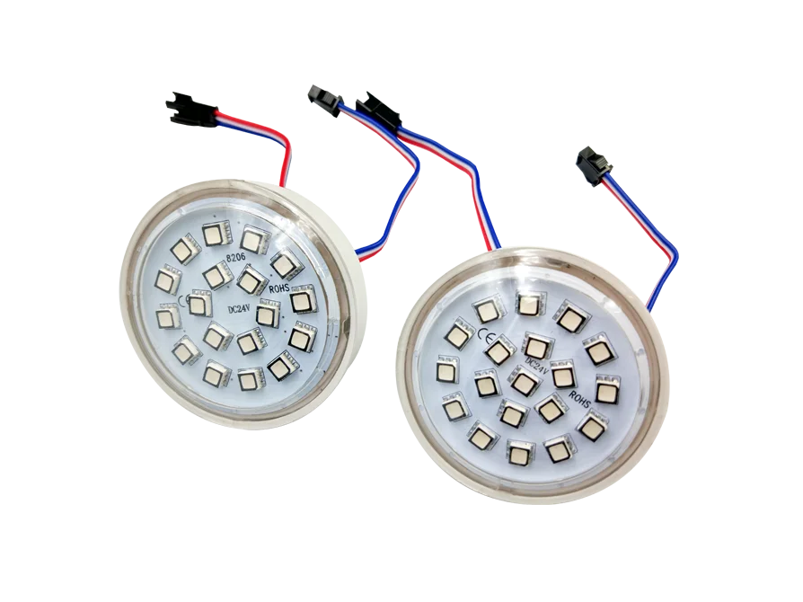 60mm LED Point Light - Programmable RGB for Outdoor Decor
