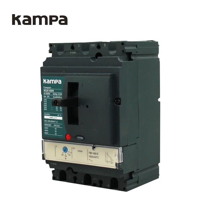 Lv430840 Nsx Circuit Breaker Compact Nsx160n - Tmd - 160a - 3 Poles 3d ...