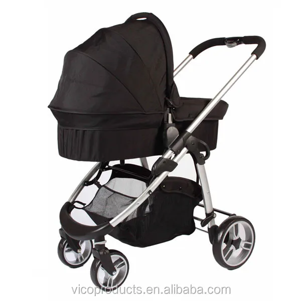 Cochecito De Bebé 3 En 1 Con Diseño Moderno,Carrito De Bebé Con Auto ...