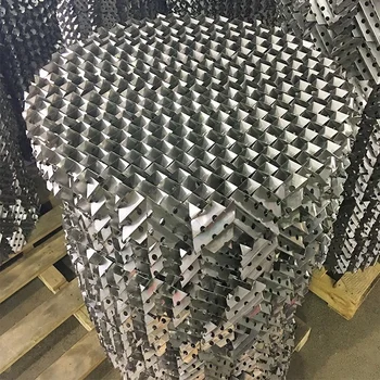 Distillation Column Packing Metal Corrugated Plate Structured Column ...