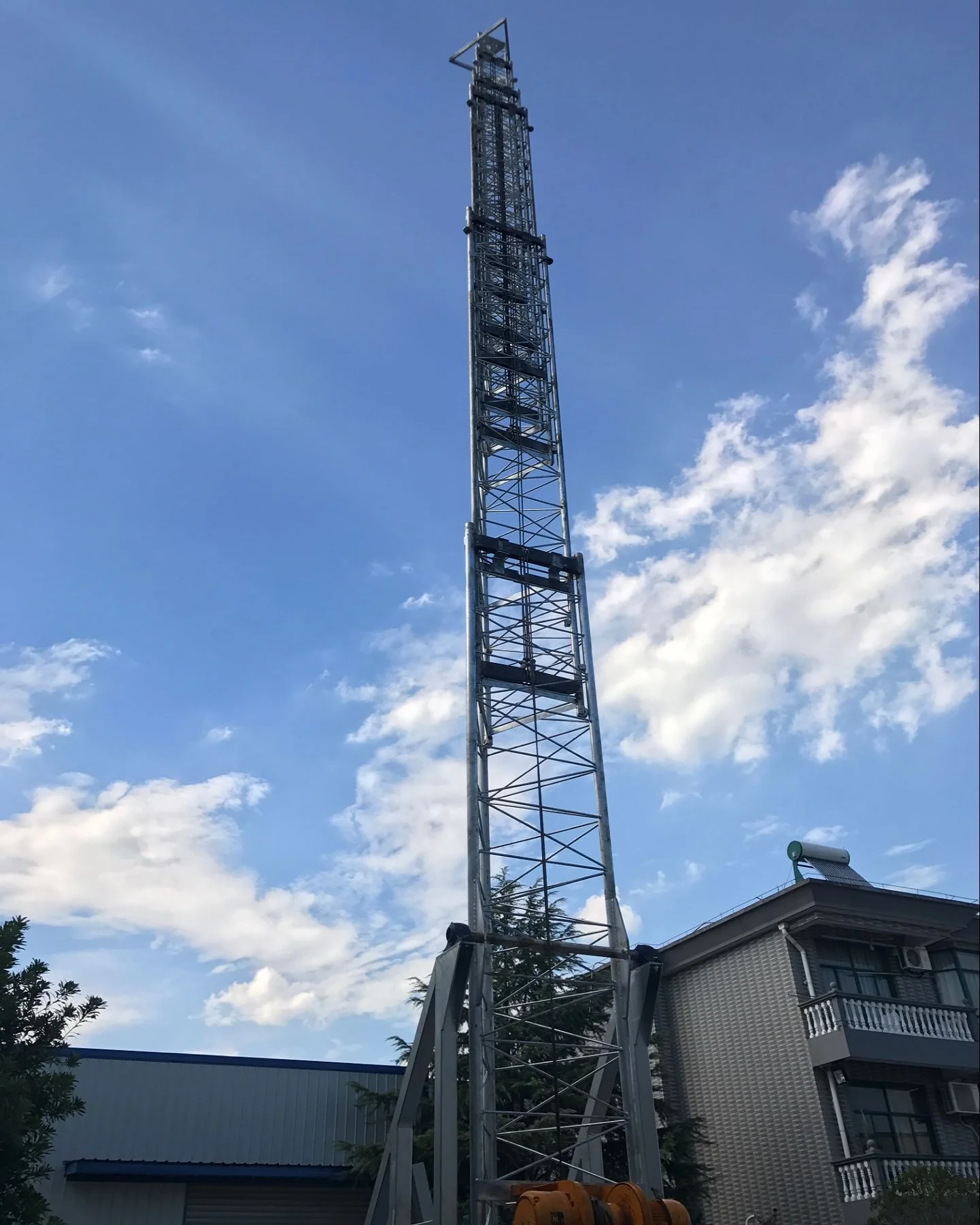 30m Telescopic Lattice Tower - DEBAO Telecommunication Solutions