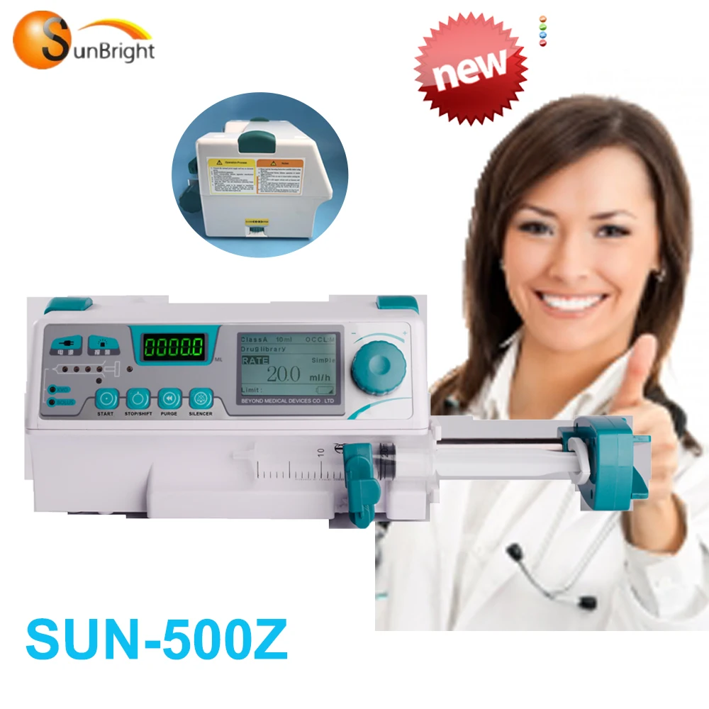 Syringe Pump Sun-500z Syringe Driver Pump Laboratory Pain Control ...
