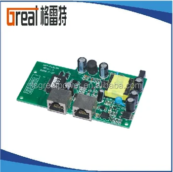 48v Input Active Poe Injector 9v 2a 18w Dc Dc Poe Splitter 802.3af 802 ...