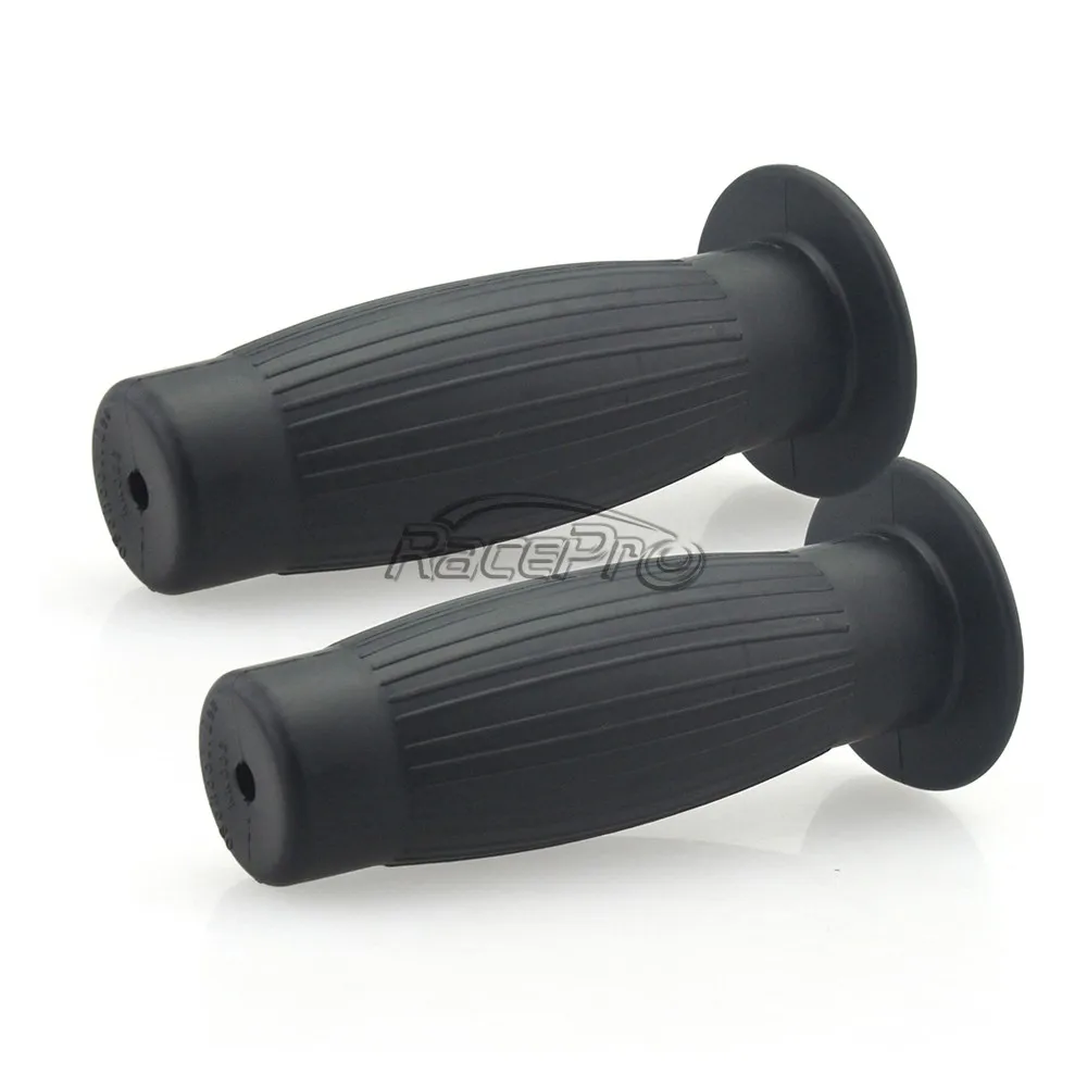 Vintage Bottle Motorcycle Handlebar Hard Rubber Grips