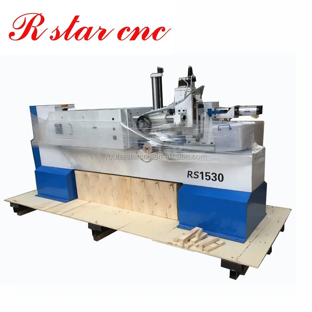 Automatic 4 Axis Cnc Wood Turning Milling Lathe Machine Center For ...