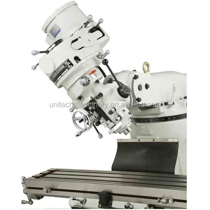X6333 China Metal Vertical Turret Milling Machine - 1 Year Warranty