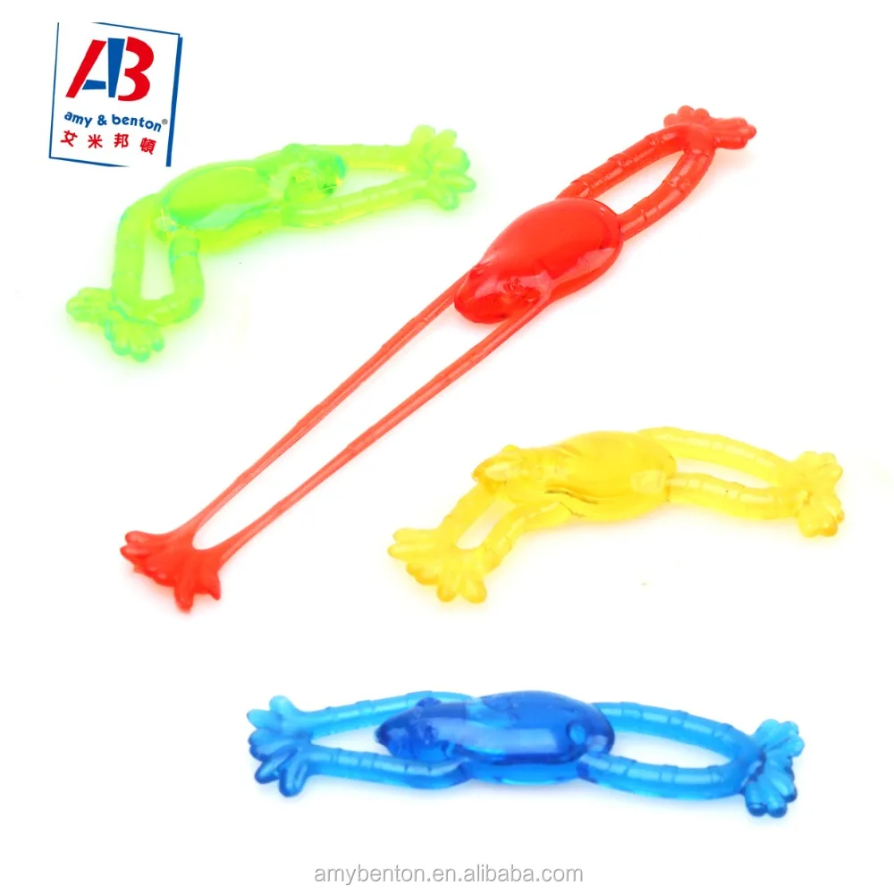 Hot Selling Novelty Small Tpr Sticky Flyingfrog Toys For Kids - Buy ...