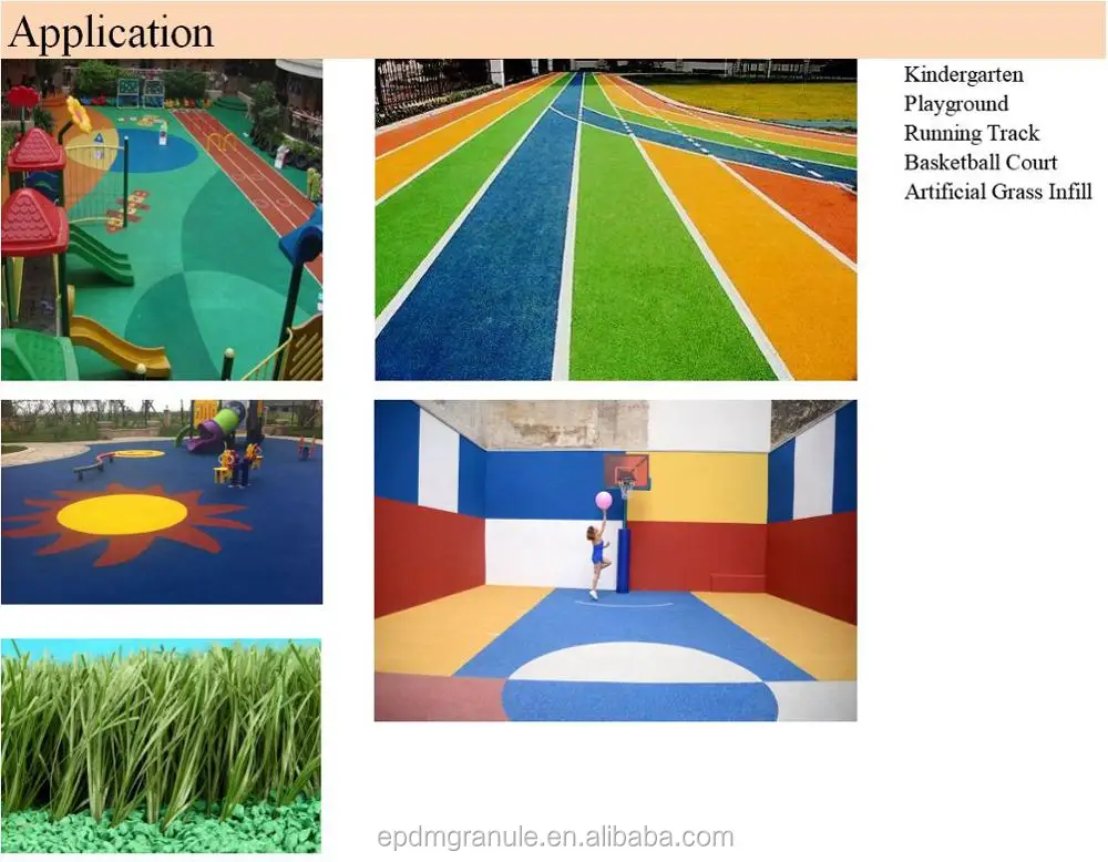 Epdm Rubber Granules For Artificial Grass Sbr Granules Recycled Rubber ...