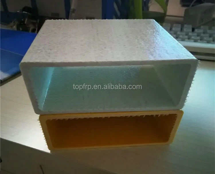 Fiberglass Profile FRP Rectangular Tube - Durable & Versatile