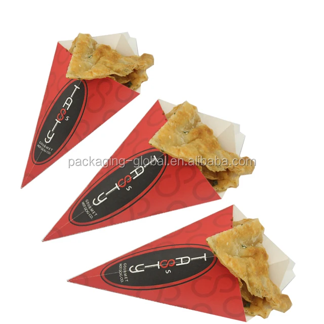 Impreso Personalizado Churros Cajas De Embalaje Contenedor Cono De ...