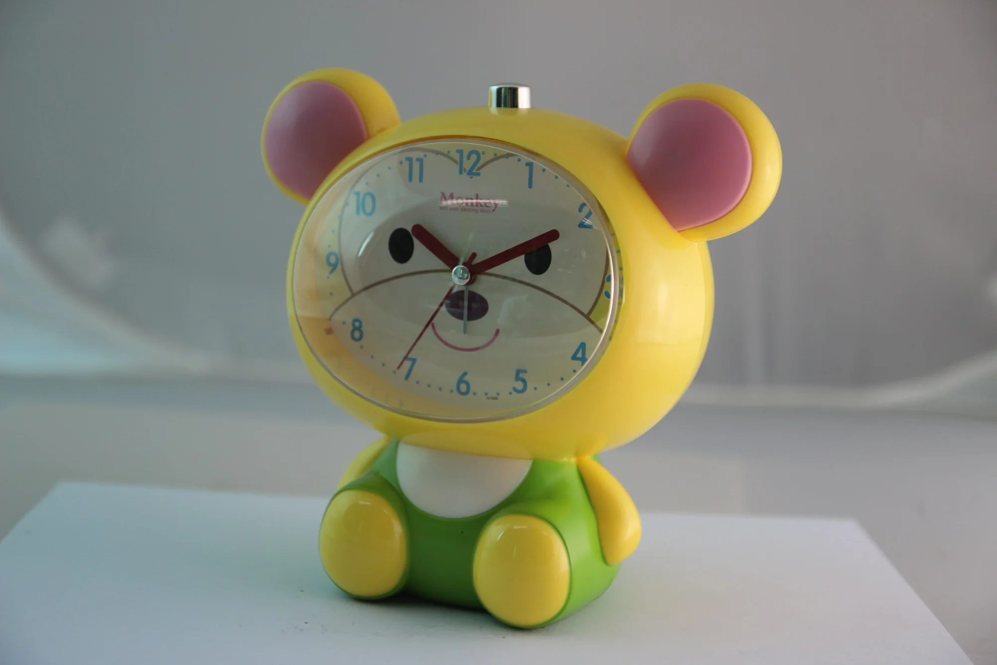Children Monkey Melody Alarm Clock with Touch Light