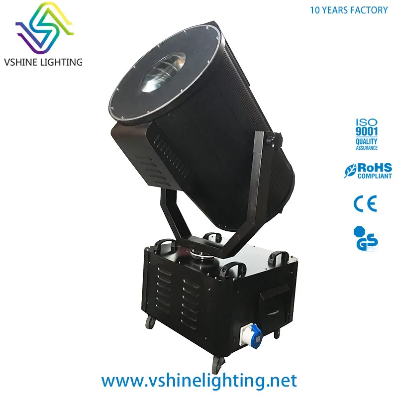 Outdoor Sky Beam Searchlight Ip65 Moving Light 7000w Sky Rose Light For ...